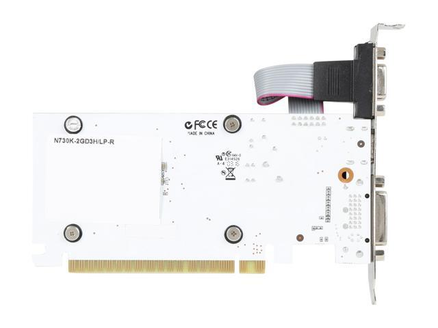 Refurbished: MSI GeForce GT 730 Video Card N730K-2GD3H/LP - Newegg.com