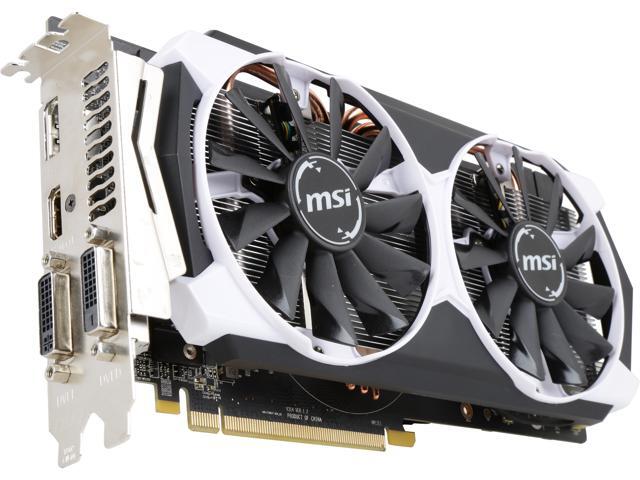 Refurbished: MSI Radeon R9 380 DirectX 12 R9 380 4GD5T OC 4GB 256-Bit ...