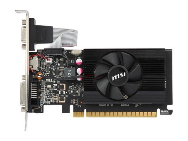 Refurbished: MSI GeForce GT 720 Video Card N720-2GD3LP - Newegg.com