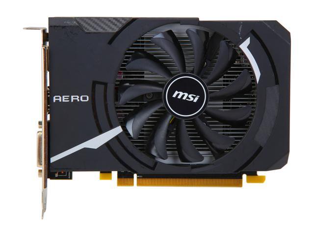 Refurbished: MSI Radeon RX 550 Video Card Radeon RX 550 AERO ITX 2G OC ...