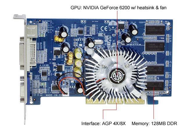 BFG Tech GeForce 6200 Video Card BFGR6200OC - Newegg.com