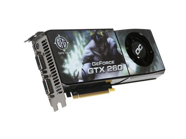 BFG Tech BFGEGTX260MC896OCBE GeForce GTX 260 Core 216 896MB 448-bit ...