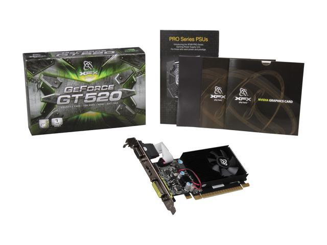 XFX GeForce GT 520 (Fermi) Video Card GT-520M-ZNF2 - Newegg.com