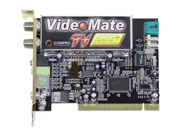COMPRO VIDEOMATE TV GOLD+ TV Tuner Card, REMOTE - Newegg.com