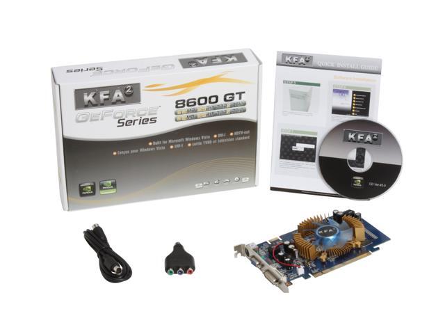 Galaxy GeForce 8600 GT Video Card 86GFE8HDFEXX - Newegg.com