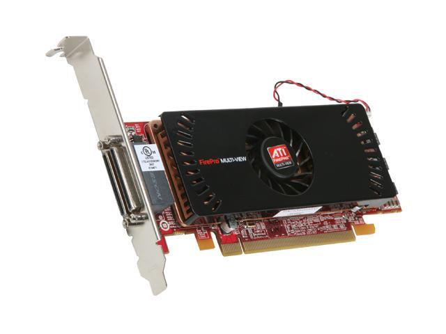 AMD FirePro 2450 100-505840 512MB GDDR3 PCI Express 2.0 x16 & x1 Lane ...