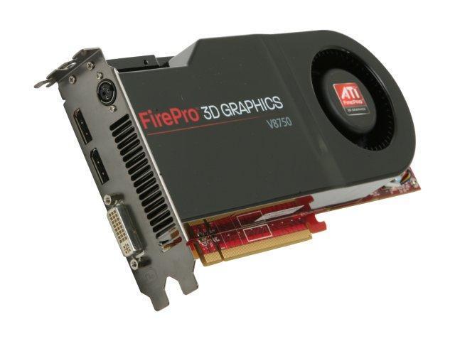 AMD FirePro V8750 100-505556 2GB GDDR5 PCI Express 2.0 x16 CrossFire ...