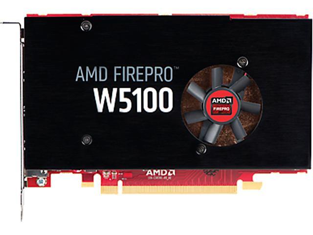 HP FirePro W5100 J3G92AT 4GB 128-bit GDDR5 PCI Express 3.0 x16 Plug-in ...