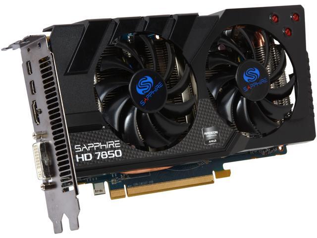 Refurbished: SAPPHIRE Radeon HD 7850 Video Card 11200-00CPO - Newegg.com