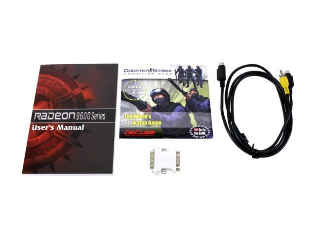 Open Box: GECUBE Radeon 9600XT Video Card GC-R96XTP-D3 Platinum ...