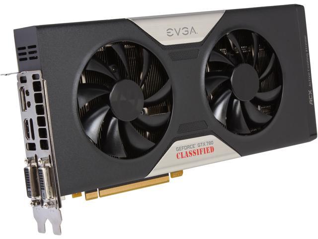 Refurbished: EVGA GeForce GTX 780 03G-P4-3788-RX Classified w/ EVGA ACX ...