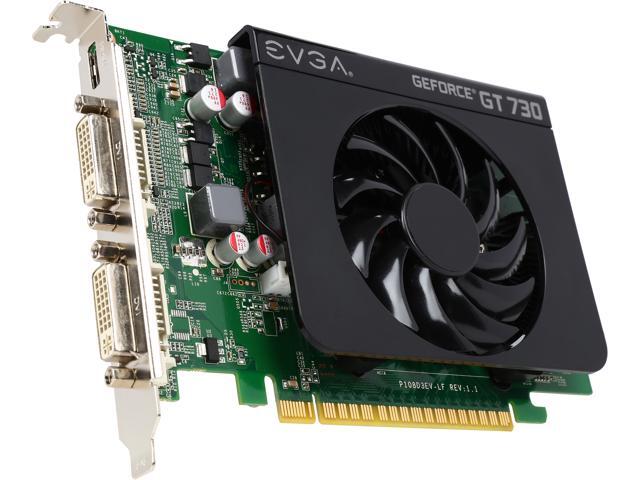 Refurbished: EVGA GeForce GT 730 Graphics Card 02G-P3-2738-RX - Newegg.com