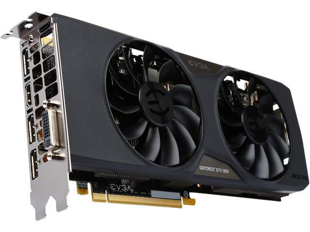 Refurbished: EVGA GeForce GTX 950 02G-P4-2957-RX 2GB SSC GAMING, Silent ...