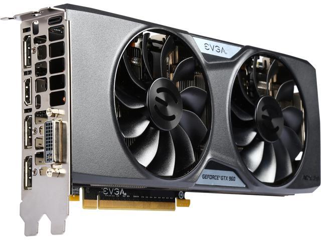 Refurbished: EVGA GeForce GTX 960 Graphics Card 02G-P4-2963-RX - Newegg.com