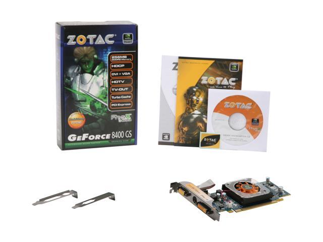 ZOTAC GeForce 8400 GS Video Card ZT-84MEG4P-FSL - Newegg.ca