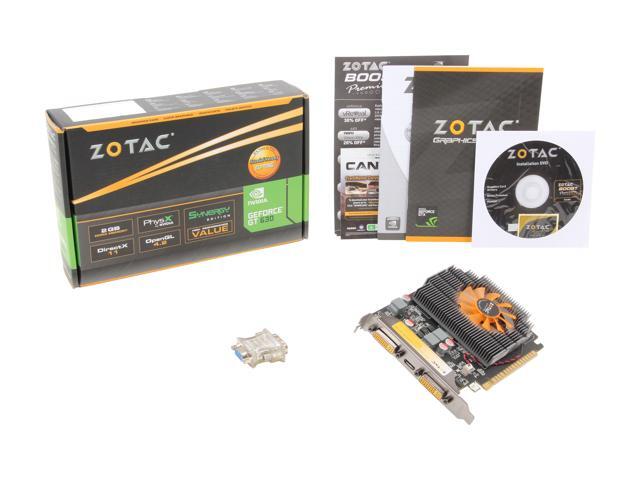 Open Box: ZOTAC Synergy GeForce GT 630 Video Card ZT-60403-10L - Newegg.com