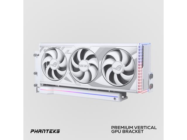 Phanteks Premium GEN4 Vertical GPU Bracket, DRGB Lighting, Adjustable ...