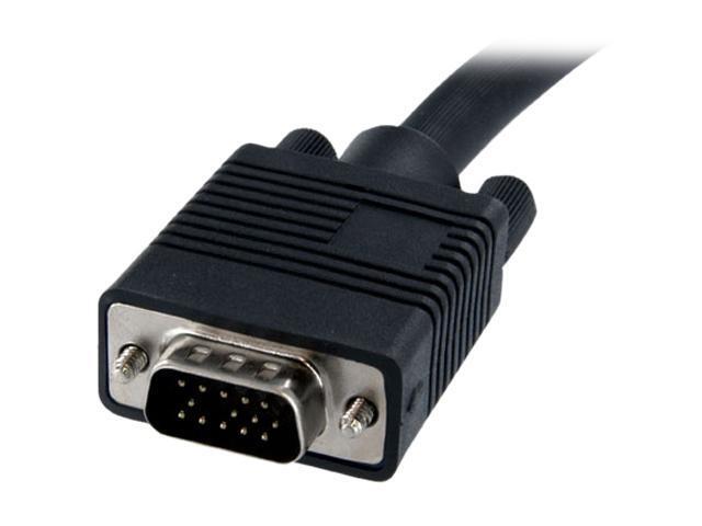 StarTech.com MXT101MMHQ3 3 ft. Coax High Resolution VGA Monitor Cable ...