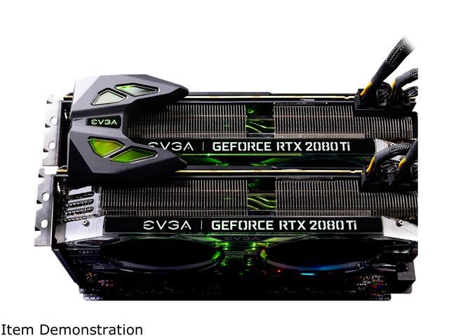 EVGA GeForce RTX NVLink SLI Bridge, 3-Slot Spacing, RGB LED, 100-2W ...