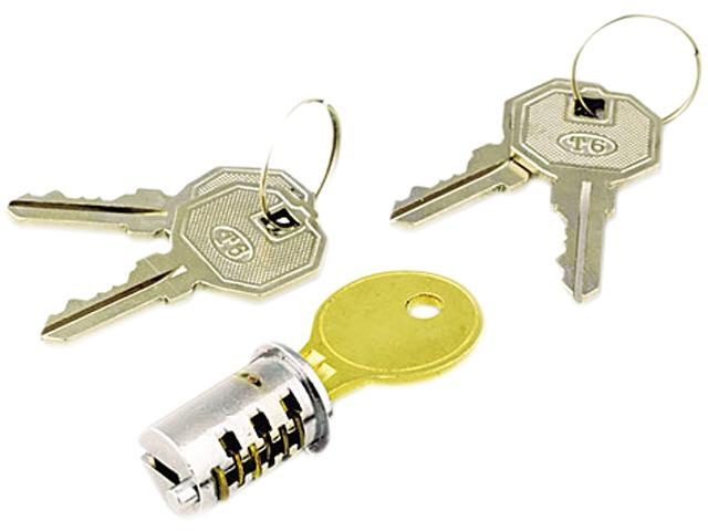 Key-Alike Lock Core Set, Brushed Chrome - Newegg.com