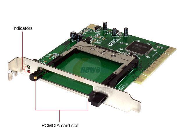 Koutech PCI to PCMCIA Controller Card Model PPC110 - Newegg.com