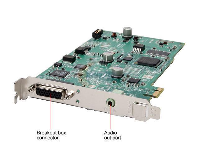 Matrox RT.X2 SD RTX2SD PCI Express x1 Ultimate DV editing platform ...