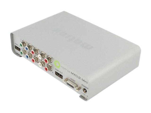 matrox MXO2 Mini Max HDMI and Analog I/O for Mac Pro and PC Desktop ...