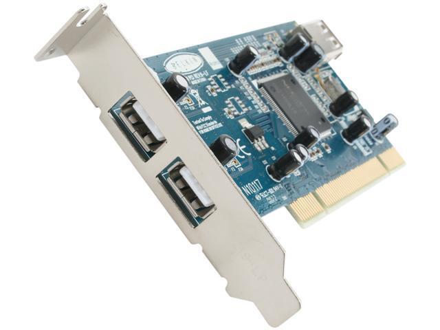 BELKIN USB 2.0 Hi-Speed 3-Port Low Profile PCI Card Model F5U219-LP ...