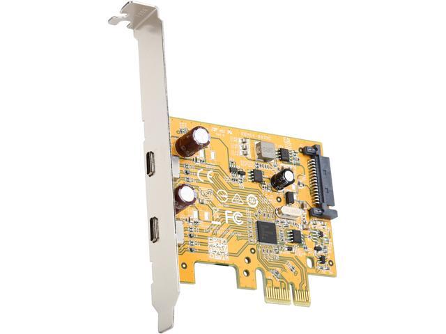 SUNIX USB2302C USB 3.0 SuperSpeed Dual-Port PCI Express Host Card with ...