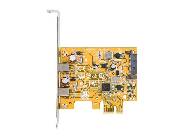 SUNIX USB2302C USB 3.0 SuperSpeed Dual-Port PCI Express Host Card with ...