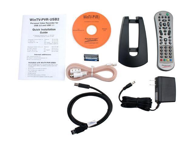 Hauppauge WINTV-PVR-USB2 941 TV Tuner w/Remote & FM 941 USB 2.0 ...