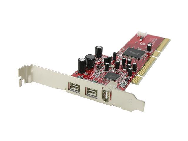 SABRENT IEEE 1394b 3 Ports PCI Host Card Adapter Model SBT-1394b ...