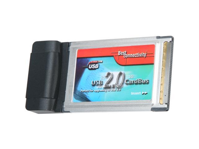 SYBA SD-PCB-USB CardBus to USB 2.0 2-Port Host Controller Adapter ...