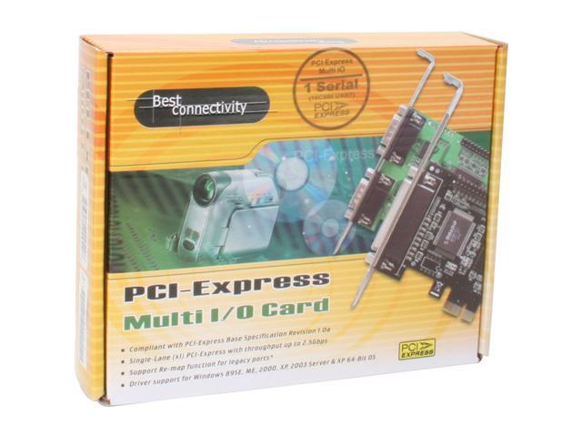 Open Box: SYBA PCI-Express 1x Single RS-232 Serial Port Card, Moschip ...