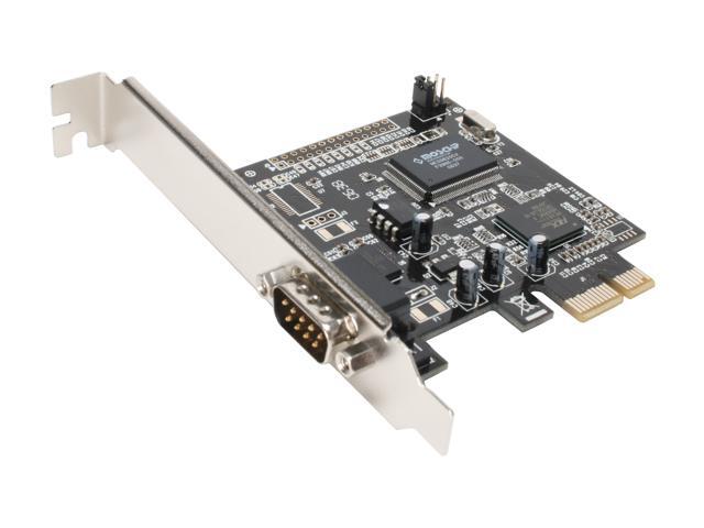 SYBA PCI-Express 1x Single RS-232 Serial Port Card, Moschip Chipset ...