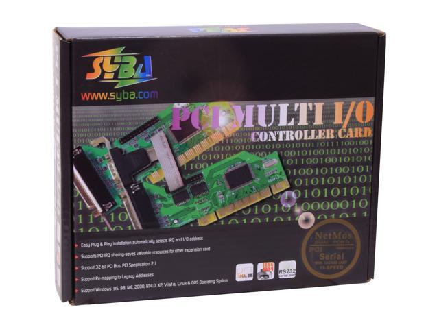 SYBA PCI Low Profile 2 port Serial Card Model SD-LP-MCS2S - Newegg.com