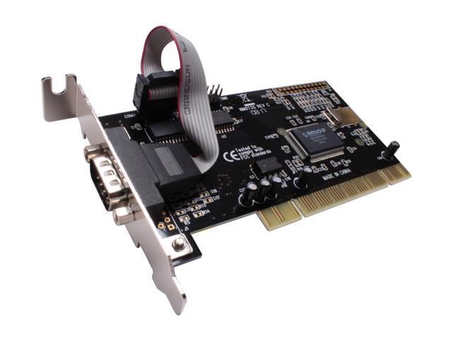 SYBA PCI Low Profile 2 port Serial Card Model SD-LP-MCS2S - Newegg.com
