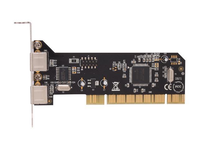 SYBA PCI Low Profile USB 2.0 Internal Header + Dual PS2 Card Model SD ...