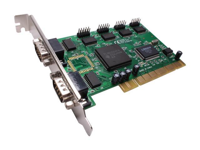 SYBA PCI 6 port Serial Card w/ Moschip MCS9845CV Model SY-PCI15001 ...