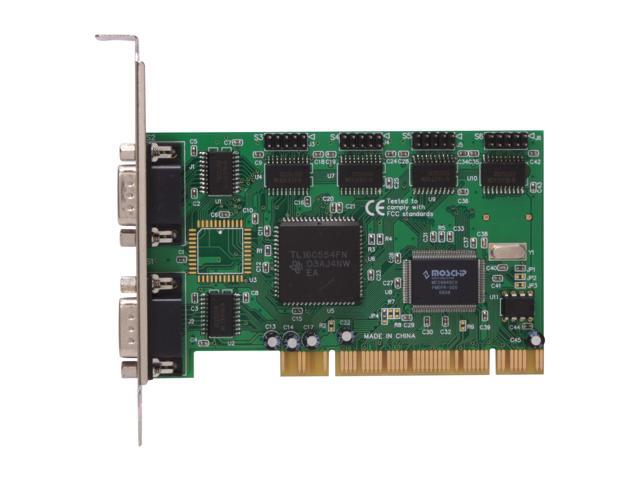 SYBA PCI 6 port Serial Card w/ Moschip MCS9845CV Model SY-PCI15001 ...