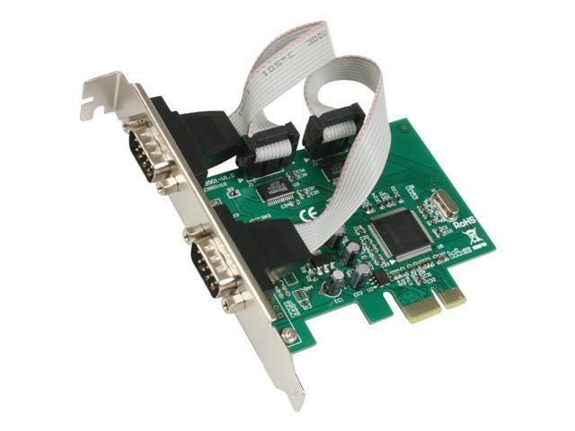 SYBA 2 x Serial Ports PCI-Express Card Model SY-PEX-2S - Newegg.com