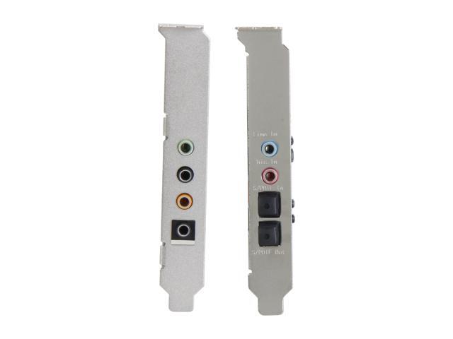 SYBA SD-PEX63081 7.1 Surround Sound, S/PDIF In/Out, Digital/Analog PCI ...