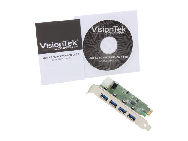 VisionTek USB 3.0 PCI-E Expansion Card Model 900544 - Newegg.com