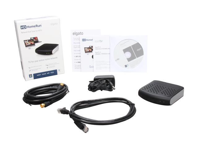 elgato HDHomeRun Network Dual Tuner TV Box for Mac/PC - Newegg.com