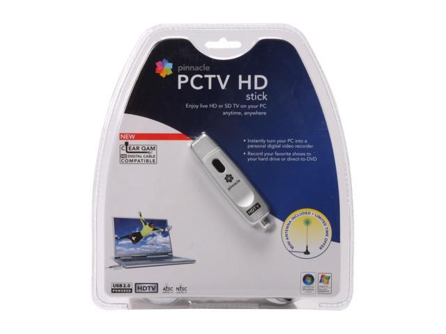 Pinnacle ATSC/NTSC Ultra-portable USB TV Tuner PCTV HD Stick USB 2.0 ...