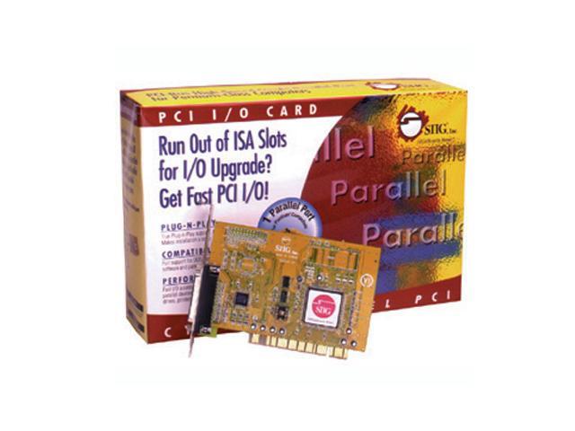 SIIG 1-Port CyberParallel PCI Adapter Model JJ-P00112-S5 - Newegg.com