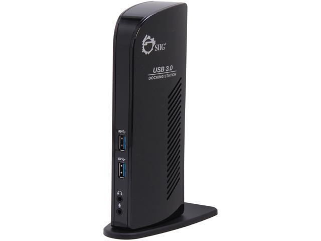 SIIG JU-DK0111-S1 USB 3.0 Dual Head Docking Station - Newegg.com
