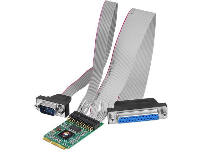 SIIG 1 Serial 1 Parallel PCIe with 16950 UART Model JJ-E10111-S1 ...