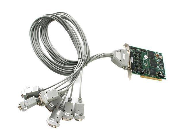 StarTech.com 8 Port Buffered High-Speed 16950 Serial PCI Card Model ...