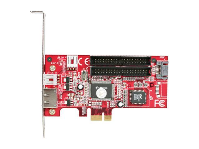 StarTech.com PCI Express SATA IDE Combo Controller Adapter Card Model ...